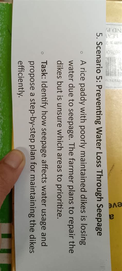 5 Scenario 5 Preventing Water Loss Through StudyX