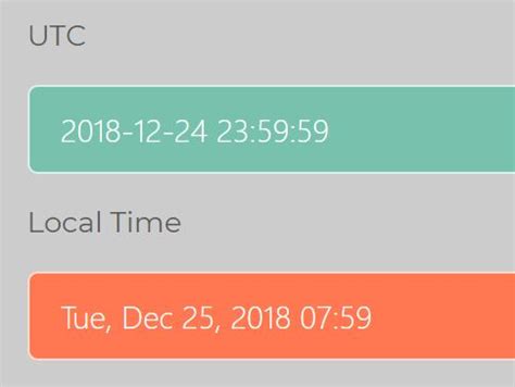 JQuery Local Time Plugin For Your International Visitors Localtime