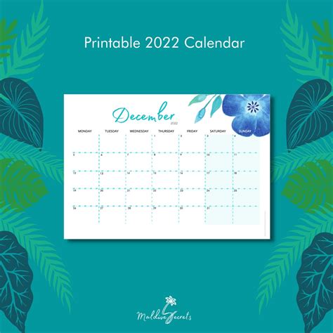 Etsy Printable Calendar Printable Templates