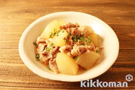 豚バラ大根【本つゆ（めんつゆ）使用】のレシピ・つくり方 キッコーマン ホームクッキング