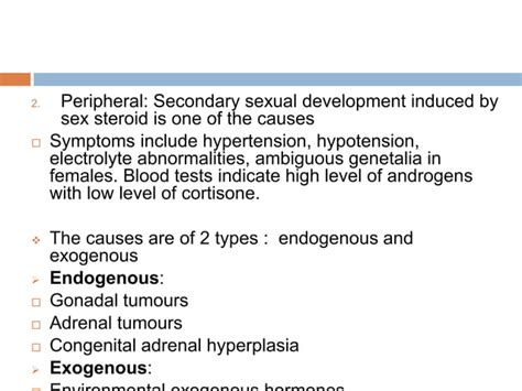 Disorders Of Sex Hormones Pptx