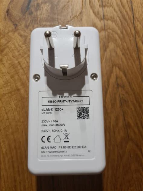 Powerline Adapter Devolo 1200 1 Kos