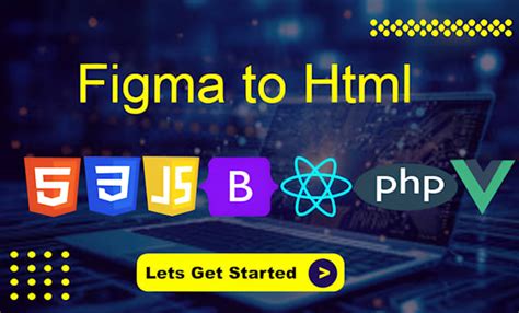 Convert The Figma Design To Html And React Or Vue Js With Css By Komputerking Fiverr