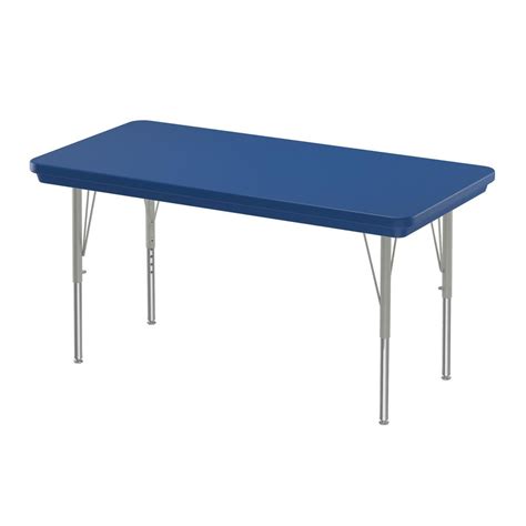 Correll Commercial Blow Molded Plastic Top Activity Tables 24x48
