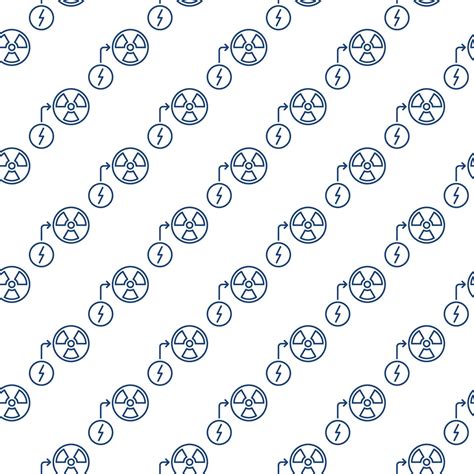 Renewable Nuclear Energy Vector Radiation Linear Seamless Pattern 41485811 Vector Art At Vecteezy
