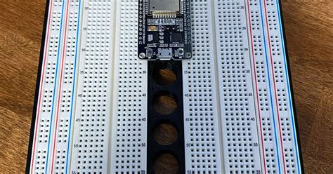 2x830 Point Breadboard Tray For Esp32 Development By Gz2zg Download Free Stl Model