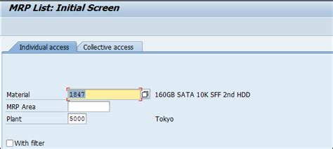 Sap Pp Mrp List