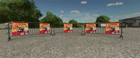 FS PINDER barrier v Placeable Objects Mod für Farming