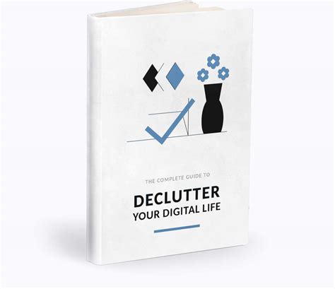 digital decluttering checklist following fulfillment