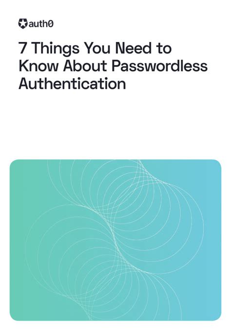 auth0 7 things you need to know about passwordless authentication