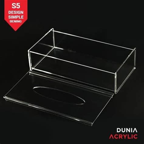 Jual Tempat Tissue Display Tissu Acrylic Akrilik Tempat Tisu