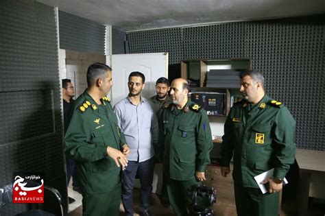 بازدید فرمانده سپاه امام حسن مجتبی ع از استودیو شهید آوینی ناحیه