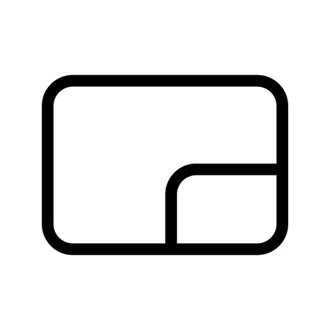 Miniplayer Icon Vector Symbol Design Illustration 26633908 Vector Art