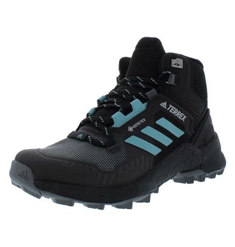 Adidas 아디다스 여성용 테렉스 스위프트 R3 미드 고어텍스 하이킹 슈즈 코어 블랙민트 톤그레이 파이브 티몬
