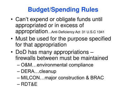 Ppt The Dod Budget Process What You Need To Know Powerpoint Presentation Id 2935553