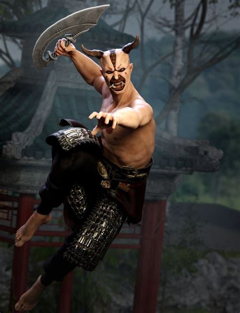 Oni Demon For Genesis 9 Daz 3d And Poser Free High Quality Models For