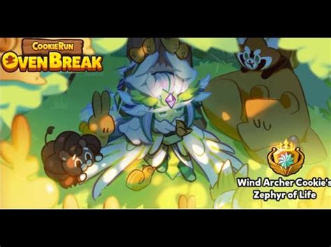 Cookie Run Ovenbreak Wind Archer Legendary Costume And Lobby Review