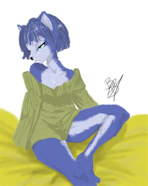 Krystal Colored Sketch By Blackby On Deviantart