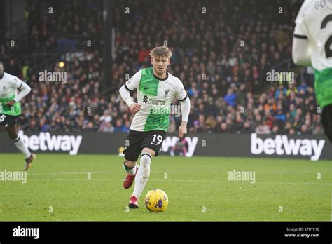 London England December 09 Harvey Elliott Of Liverpool During The