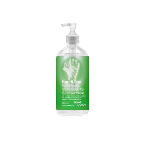 Anti-viral & Anti-bacterial Hand Sanitiser – Liquid Science