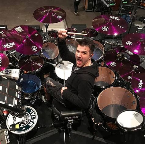 Charlie Benante Anthrax Baterias Musicales Bateristas Set De Bateria