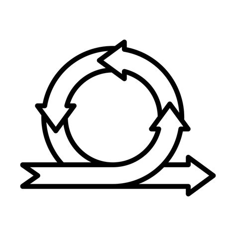 Sprint Cycle Icon Line Illustration 54615136 Vector Art At Vecteezy