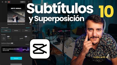 Subt Tulos Y Videos Gratis Frente A Tus Videos En Capcut Lecci N Tutorial Editar Miniserie