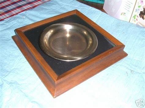 Franklin Mint Mothers Day Plate 1972sterling Silver 20013367