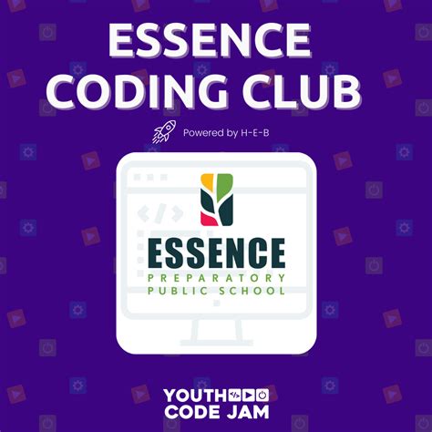 Essence Coding Club 28 — Youth Code Jam