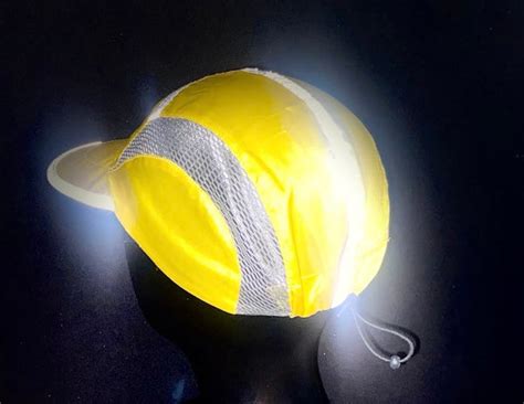 Reflective Runner Or Triathlon Cap Fitter Fit