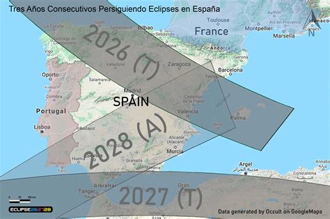 Tres Eclipses Solares En España Consecutivos Eclipse262728
