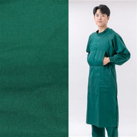 Wholesale Cotton Scrub Green Hospital Medical Nurse Uniform Fabric
