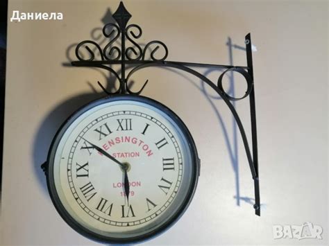 Гаров двустранен часовник в Стенни часовници в гр Вълчедръм