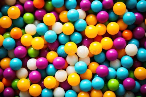 Colorful Three Dimensional Sphere Background Texture Stock Illustration