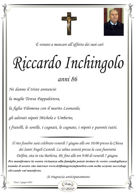 Delfini Agenzia Funebre Riccardo Inchingolo