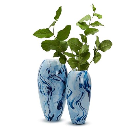 Enamel Vase Set Of 6 By Tozai Home Modish Store
