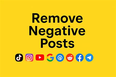 Takedown Delete Remove Harassing Defamatory Harmful Negative Posts