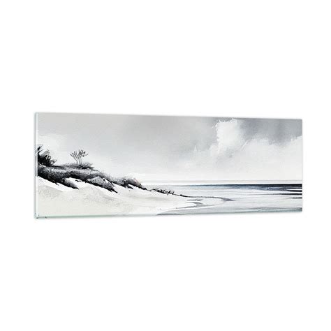 Obraz na szkle Od zawsze razem x cm Wydmy Plaża Ocean Nowoczesny szklany obraz do