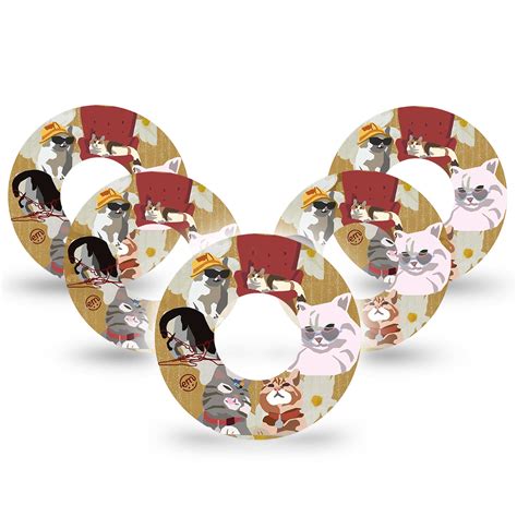 Expressionmed Kitty Cats Adhesive Patch Freestyle Libre 2 Uk