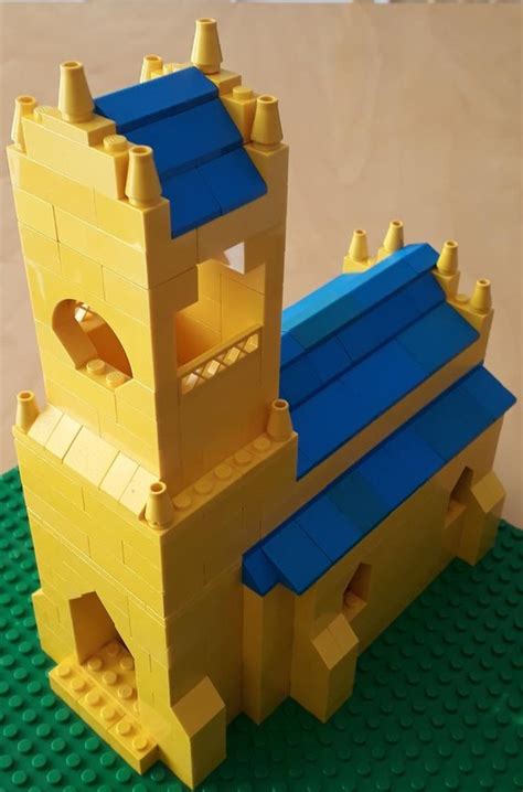 Lego Moc Eglise Church By Grouille Rebrickable Build With Lego