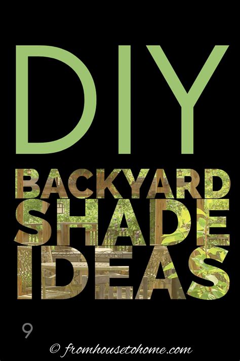 DIY Backyard Shade Ideas For A Cooler Deck Or Patio
