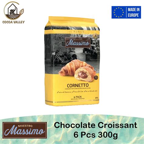 Maestro Massimo Cornetto Chocolate Croissant 6pcs 300g Shopee Malaysia