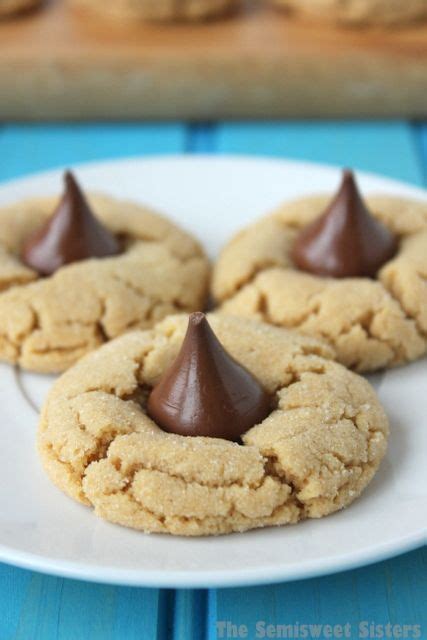 Hershey Kiss Thumbprint Cookies Without Peanut Butter