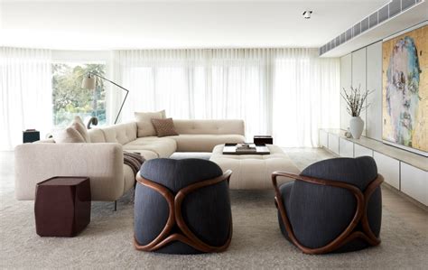 Upper Deck Contemporary Living Room Sydney By Atelier Alwill