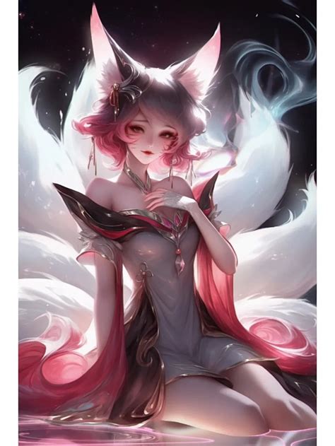 Ai绘图｜ai里的王者荣耀妲己新皮肤持续更