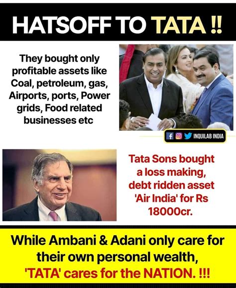 Arpan S On Linkedin Tata Tatagroup Respect Tatagroup Ratantata
