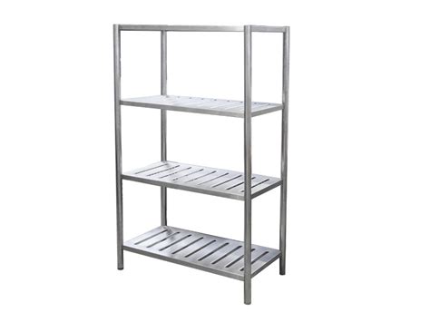 ชั้นวางของสแตนเลสสตีล 90 50 150ซม 4ชั้น นกนางนวล Sordaotieam