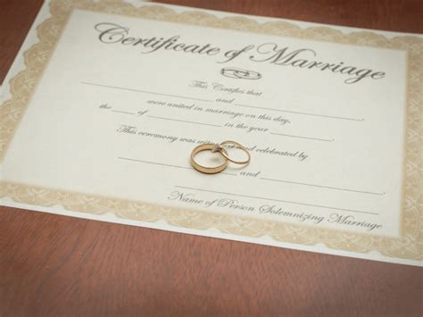 What To Do With The Marriage License After The Wedding Wedding Blog