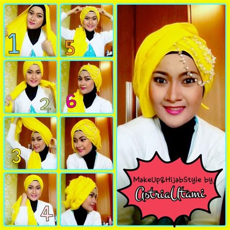 Tutorial Hijab Pesta Simple Just Trendy Girls