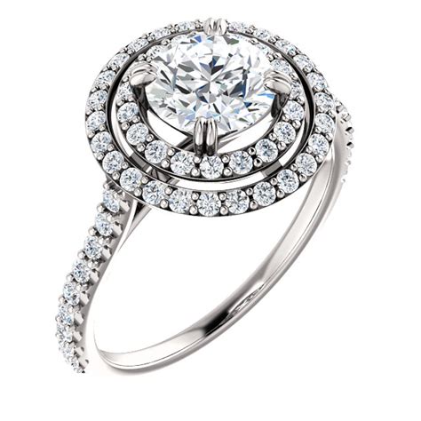 Camellia Engagement Ring - RINGS - Jewelry
